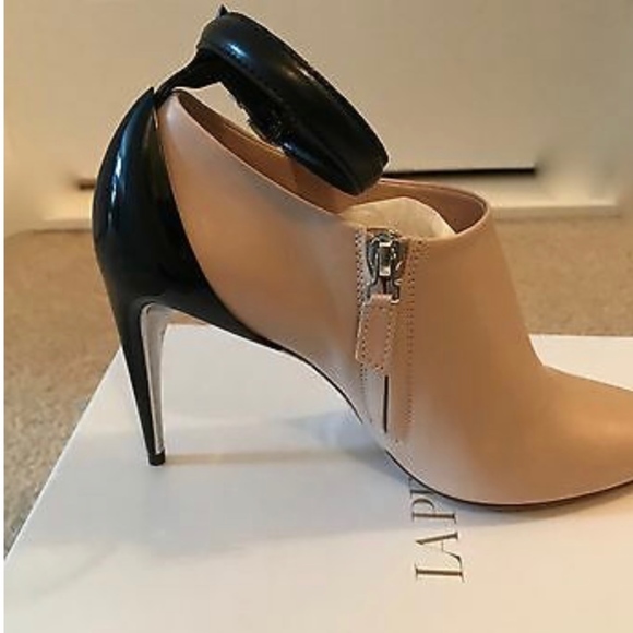 La Perla | Shoes | La Perla Leather Booties With Ankle Strap Size Eu ...